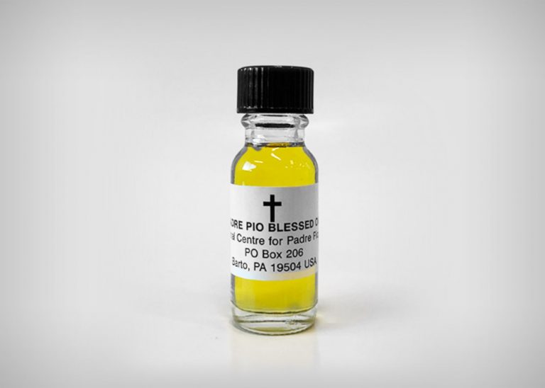 Bottled St. Pio Holy Oil - National Centre for Padre Pio : National ...
